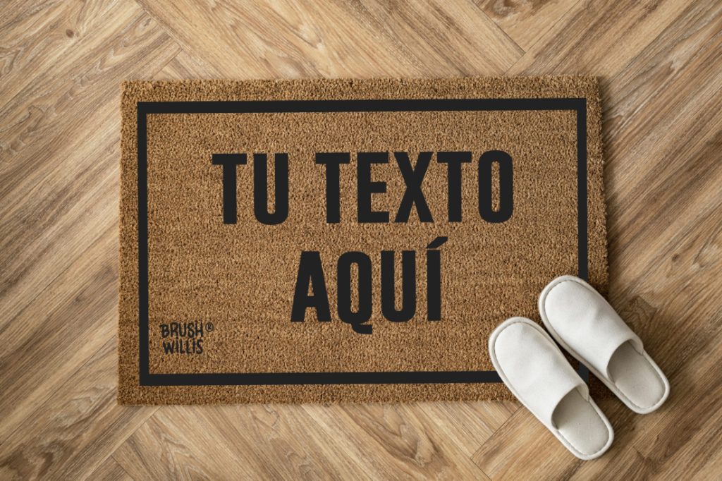 Felpudo personalizado - Brush Willis